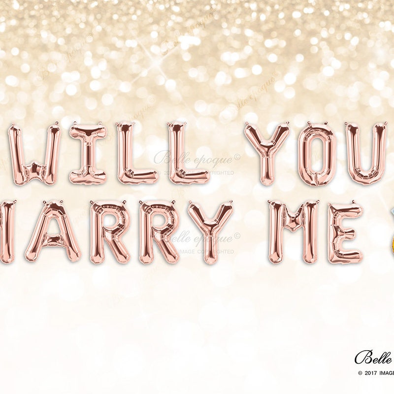 Marry Me Balloons - Etsy
