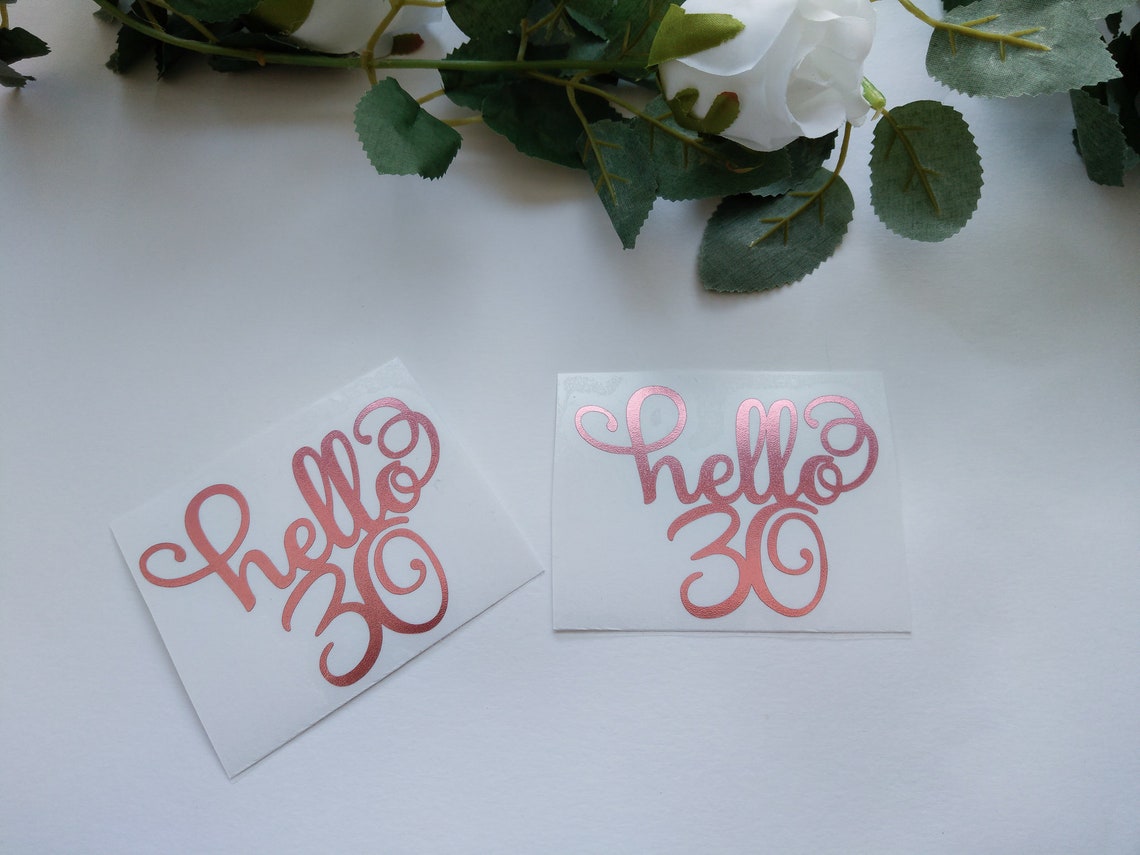 Rose Gold Mr Mrs Vinyl Decal Name Custom Bridal Wedding - Etsy