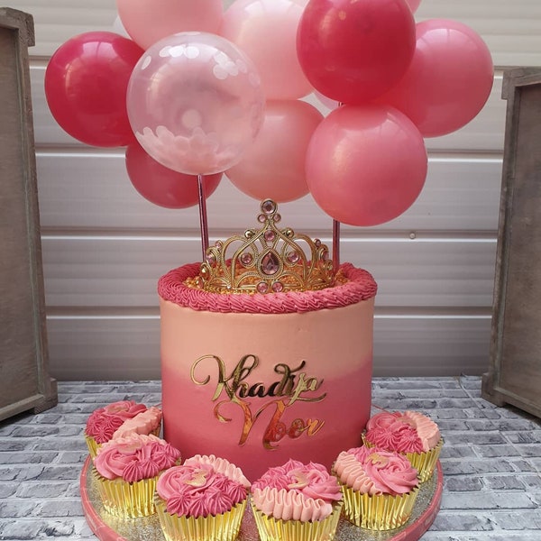 Hot Pink Cake - Etsy