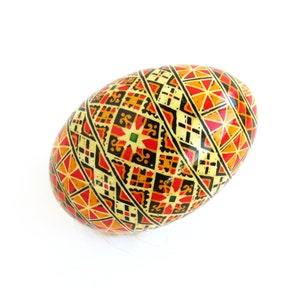 Goose Egg Pysanky Decorative Easter Eggs Pysanky Eggs - Etsy