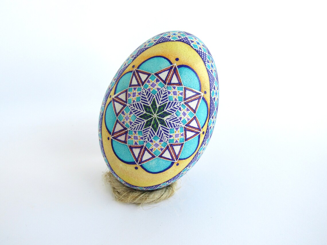 Pysanky Eggs Goose Egg Pysanky - Etsy