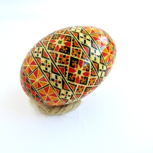 Goose Egg Pysanky Decorative Easter Eggs Pysanky Eggs - Etsy