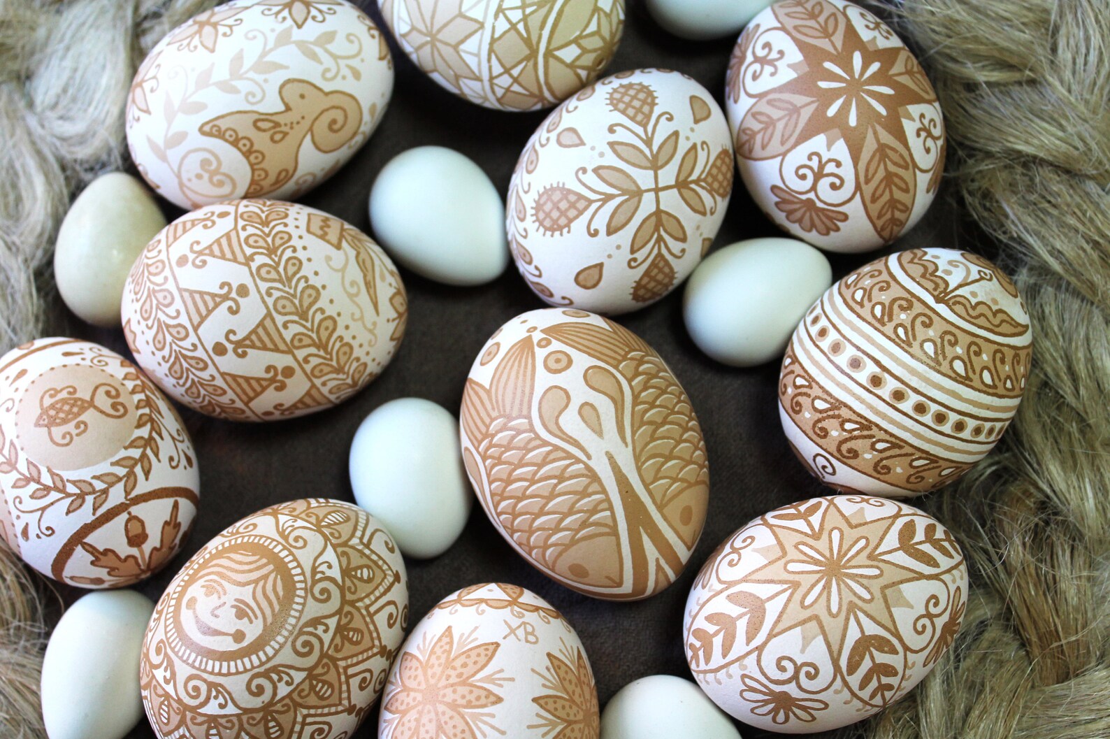 Pysanky Traditional Ukrainian Easter Egg Chicken Pysanka Real Ukrainian ...