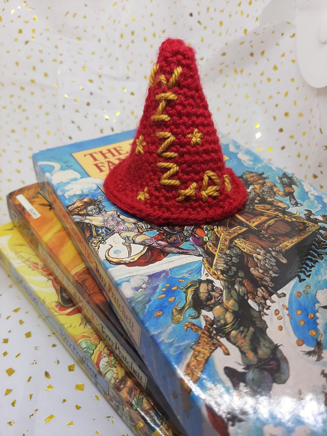 Wizzard Hat Inspired by Discworld Handmade Crochet - Etsy UK