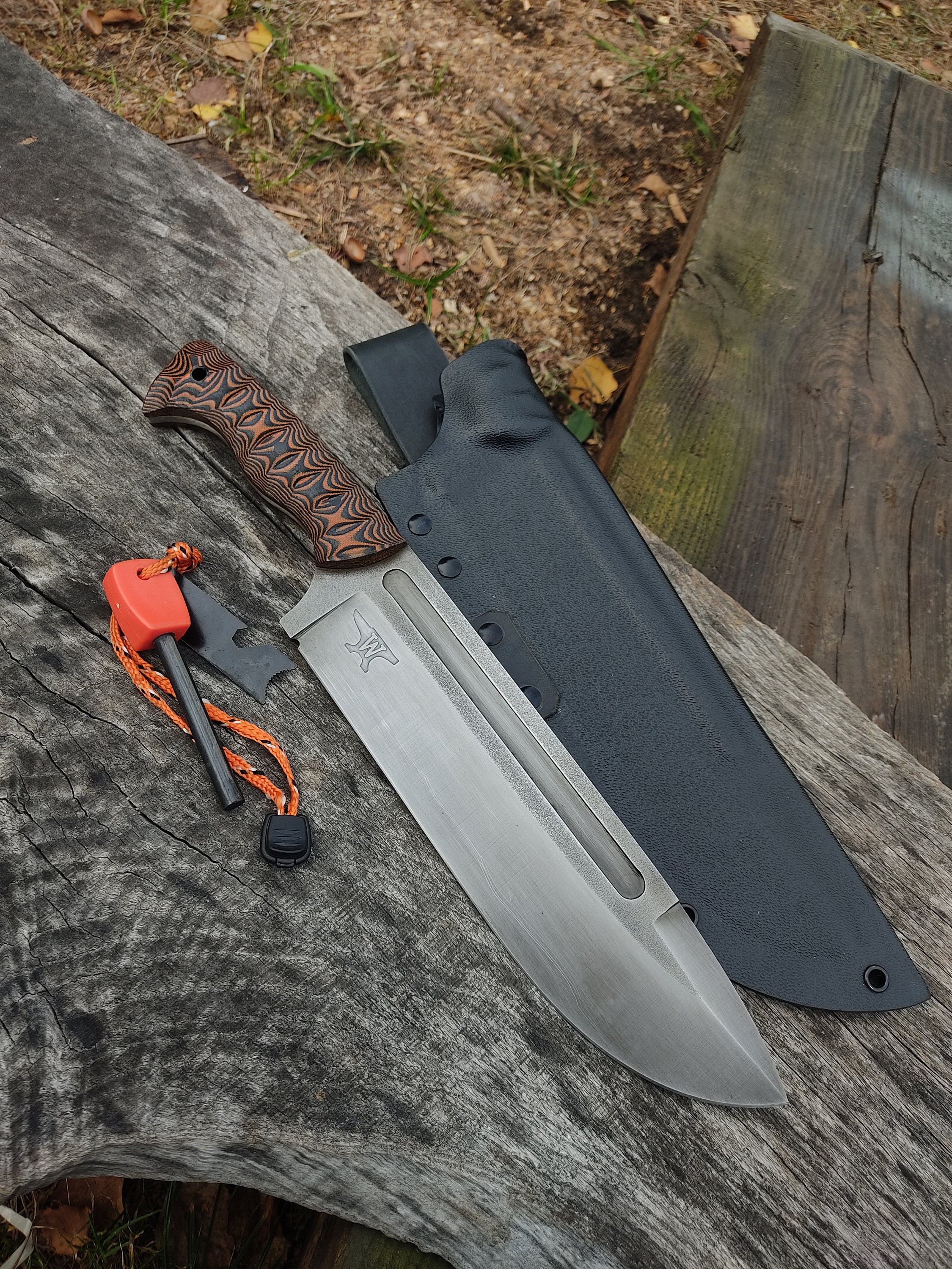Bushcraft Knife / Survival Knife / Camping Knife/ Ready to - Etsy