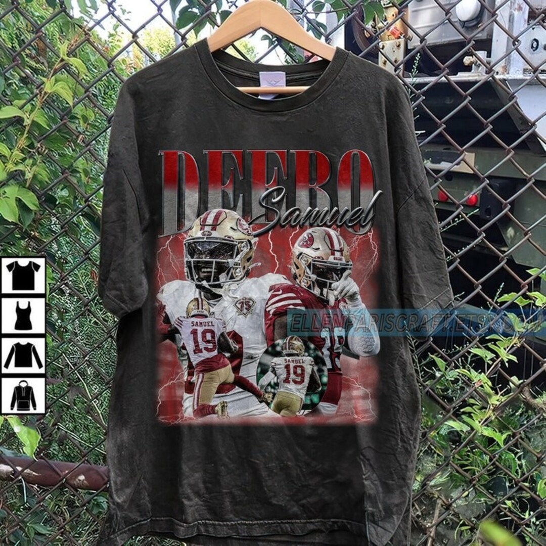 Vintage Deebo Samuel Shirt, Sweatshirt, Hoodie, Football Shirt, Classic ...