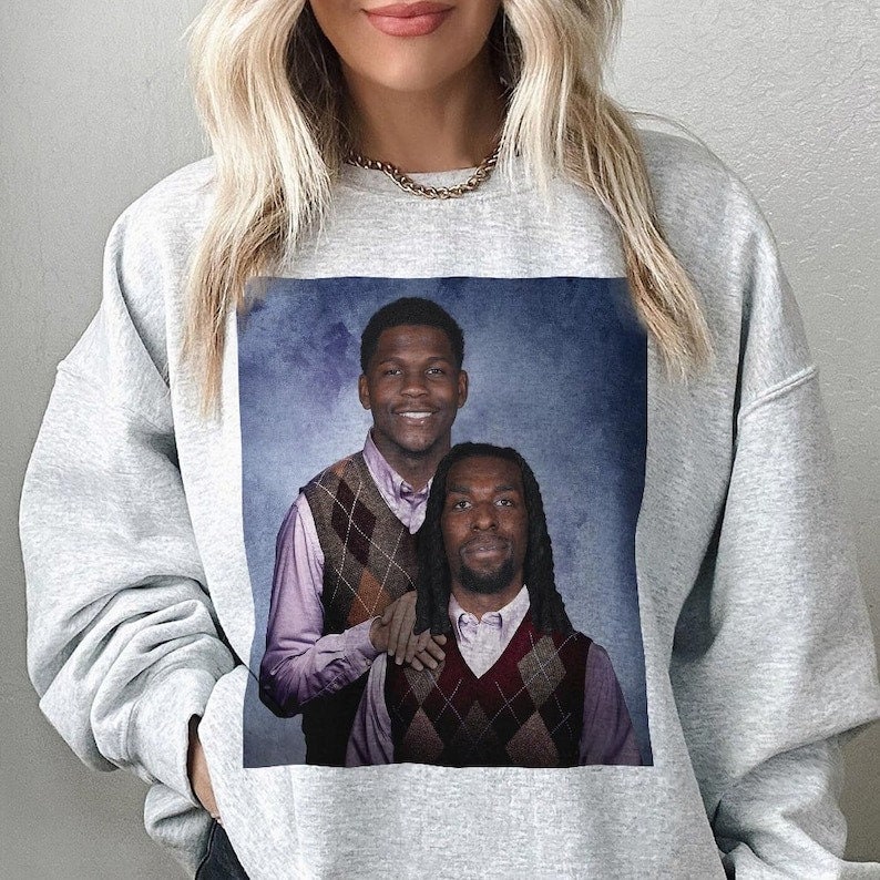 Naz Reid Anthony Edwards Minnesota Basketball Shirt, Timberwolves Step ...