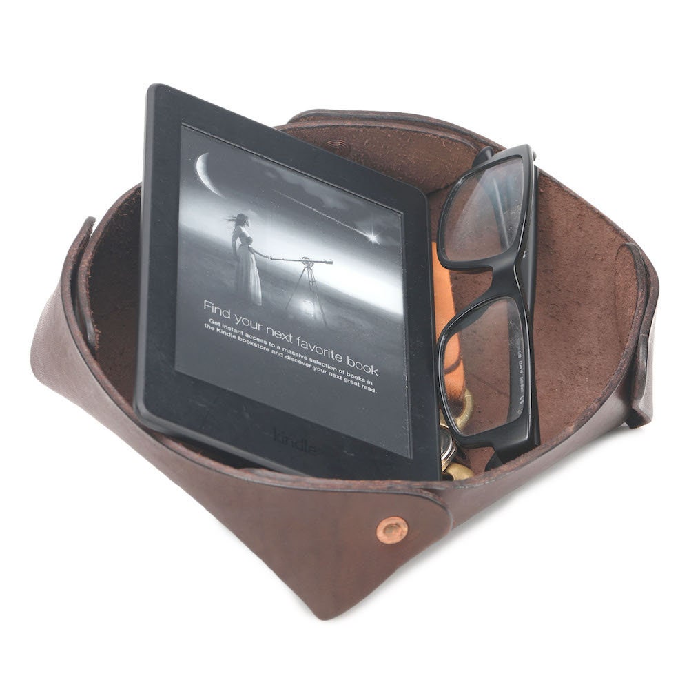 Alta Andina Large Leather Valet Tray / Catchall Full Grain | Etsy