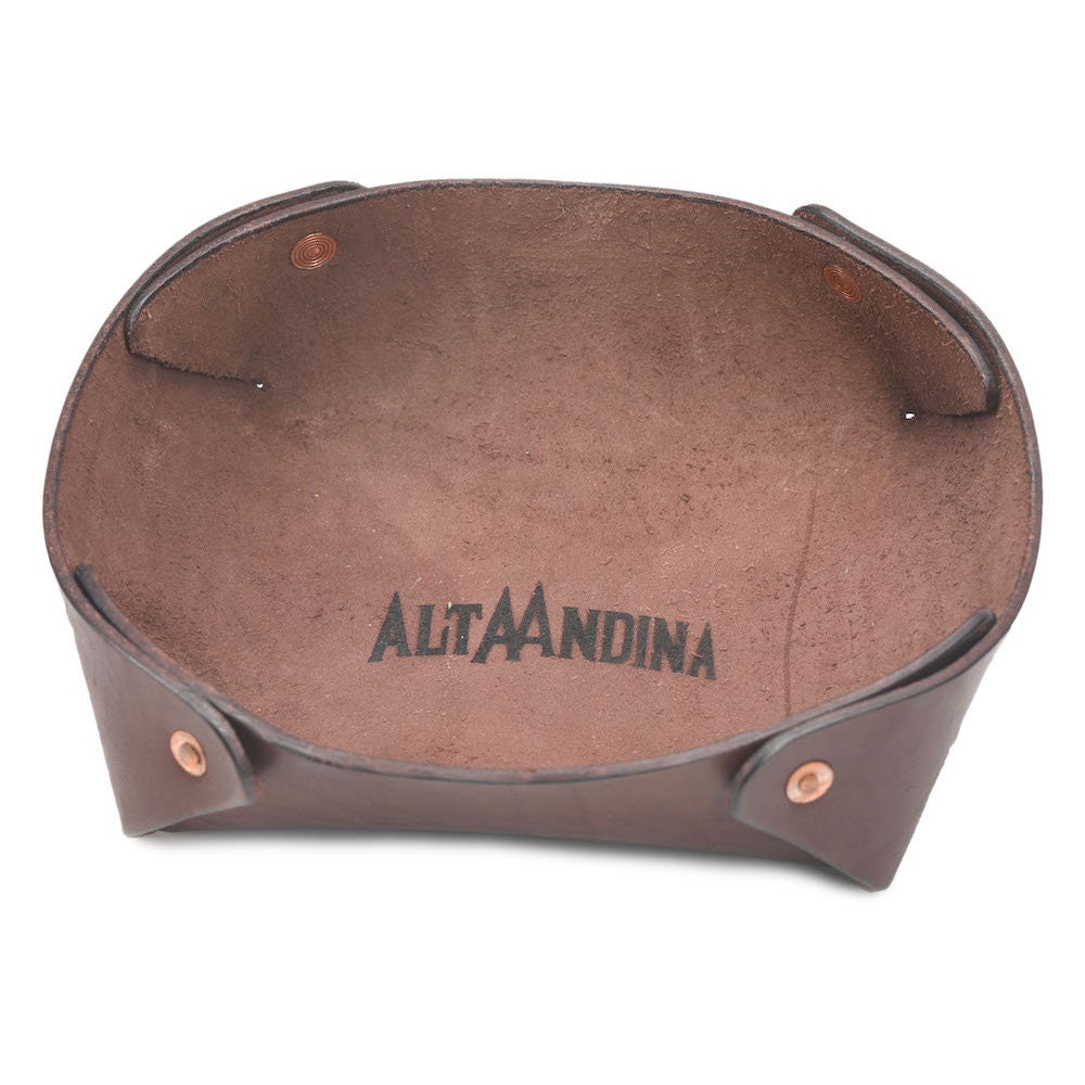 Alta Andina Large Leather Valet Tray / Catchall Full Grain | Etsy
