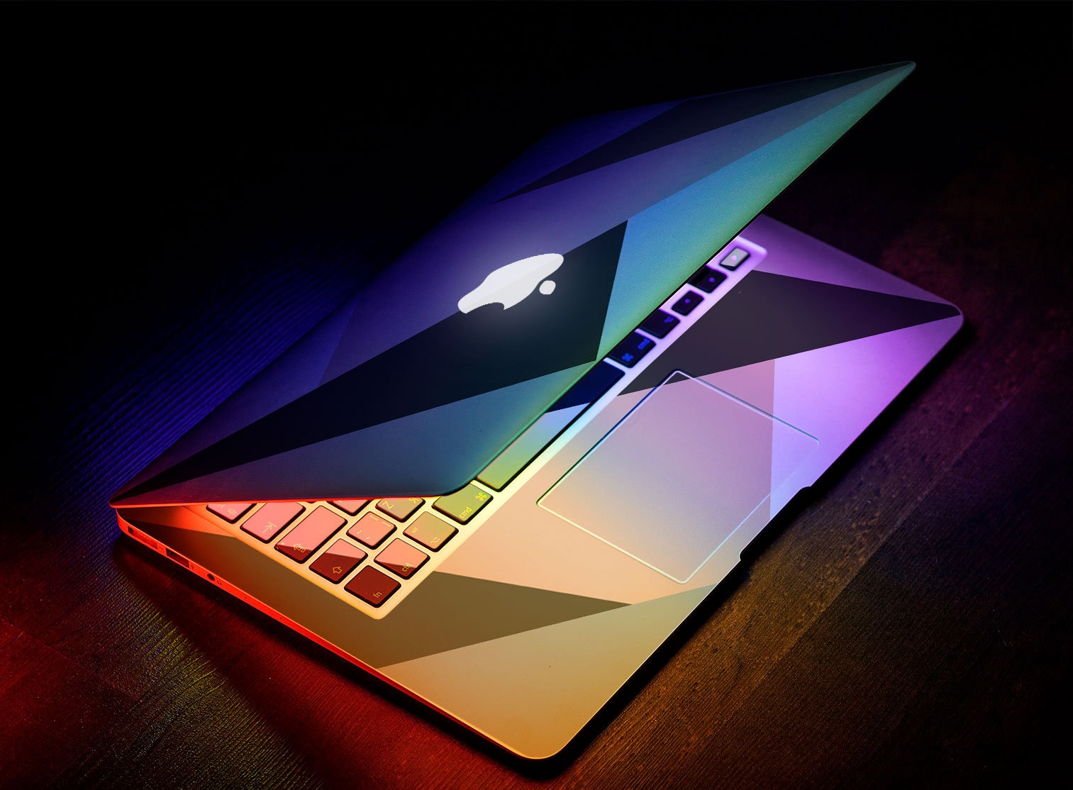 Pink Geometric MacBook Pro 14 M1 2021 15 Inch Triangle Shape Mac Book ...