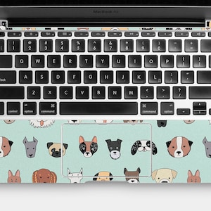 Dog Decal MacBook Air Skin Cover MacBook Pro 13 Mac Book 15 Inch Cute ...
