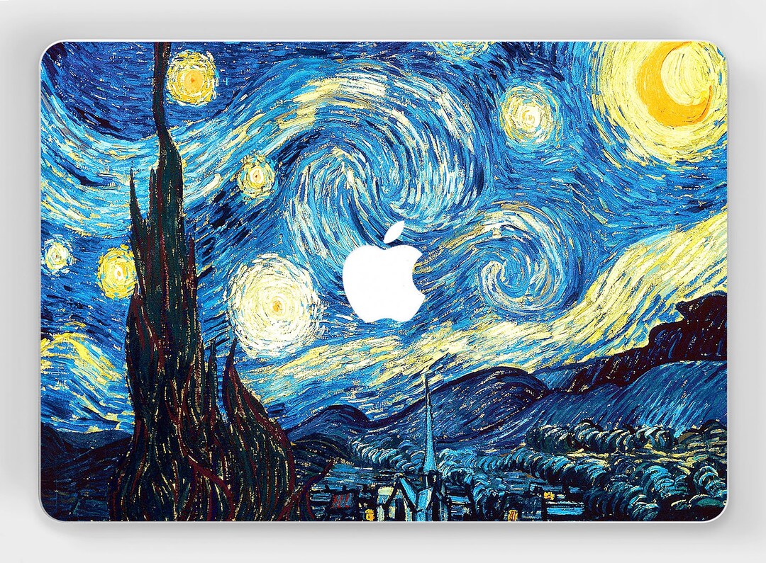 Starry Night A1278 Skin Stickers MacBook Air Cover Mac Book 13 Decal ...