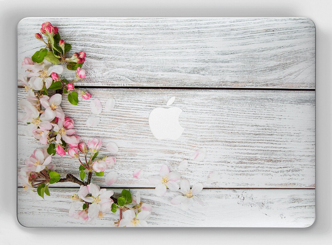 Wood Flowers MacBook Pro 14 16 M1 2021 2018 Mac Book Air 13 Cover Wood ...