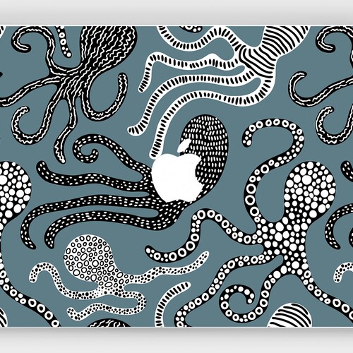 Octopus Tentacles Macbook Pro 13 Cover Ocean Animal Macbook - Etsy