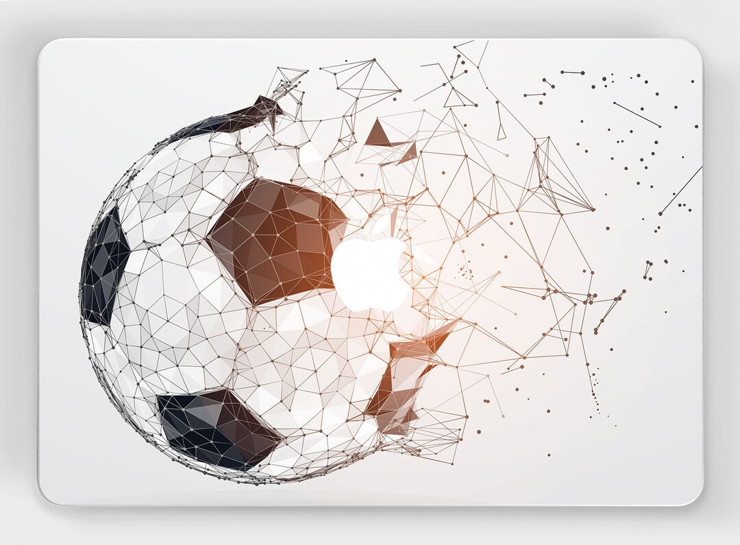MacBook Decal Soccer A1990 MacBook Pro 13 A2251 Geometric Print MacBook ...