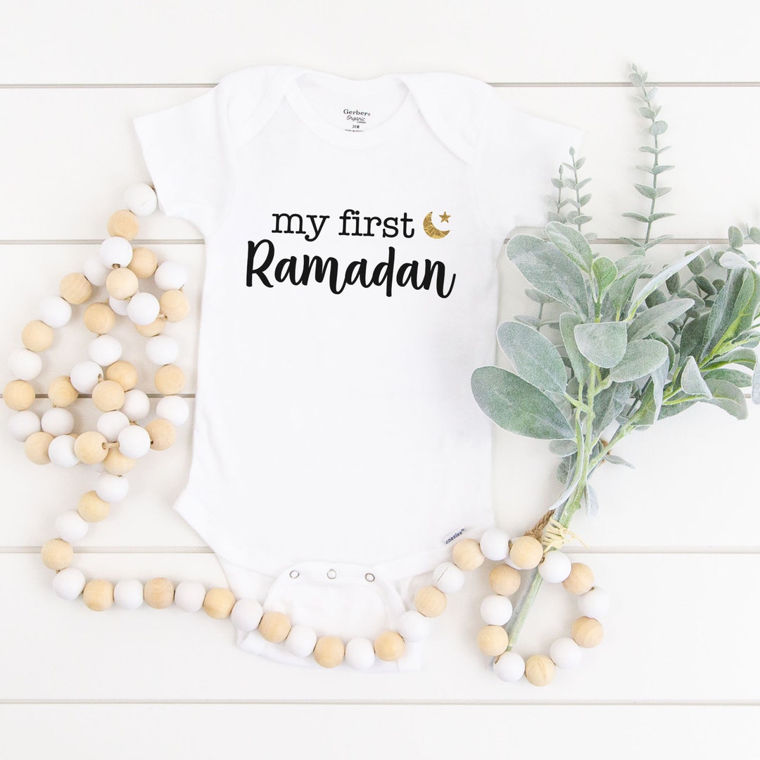 My First Ramadan Onesie®, Girl, Baby Newborn Clothes, Eid Gift, Islamic ...