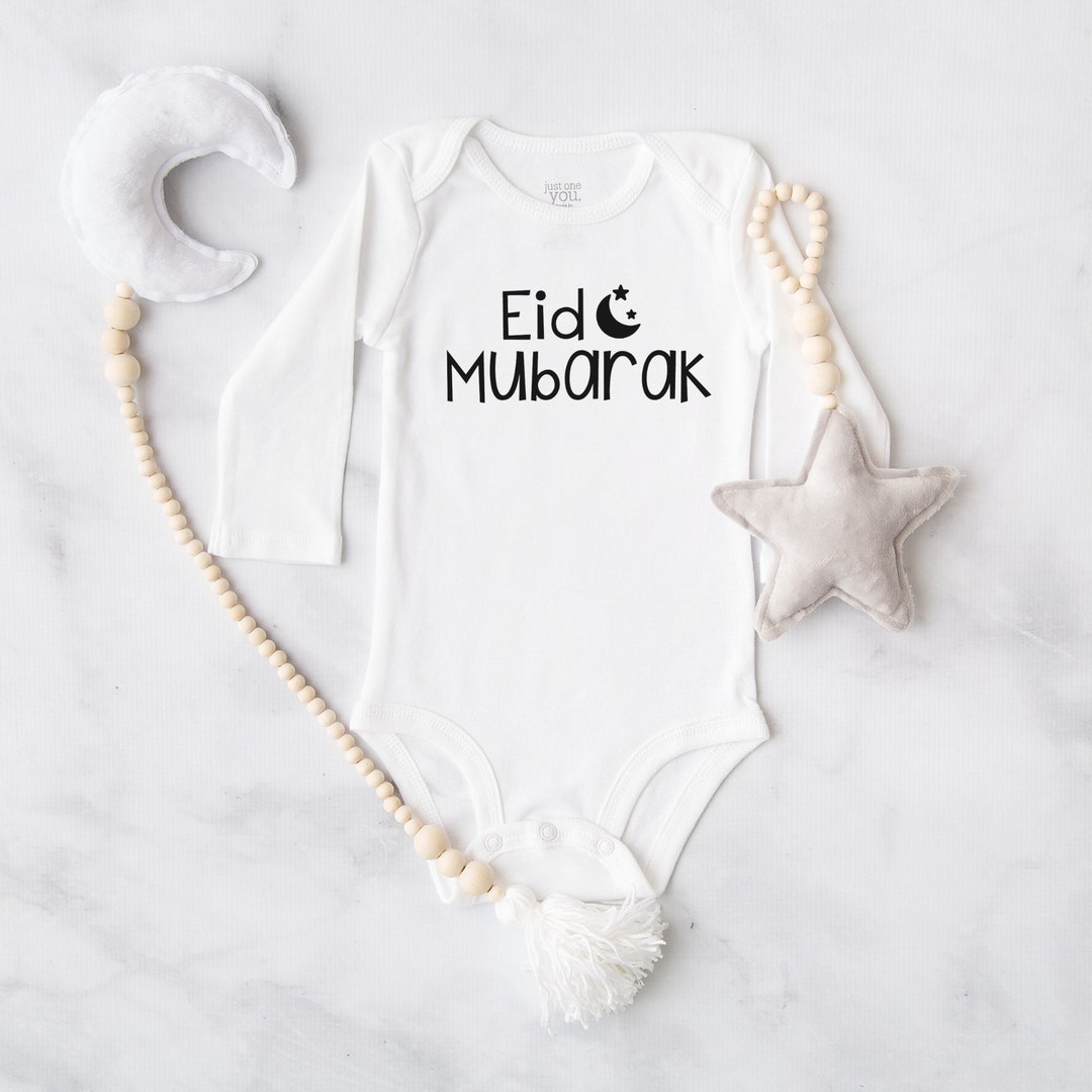 My First Eid Onesie®, Eid Mubarak, Baby Girl, Baby Boy Newborn Clothes ...
