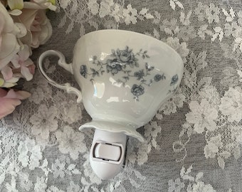 Handcrafted Teacup Night Light - Etsy