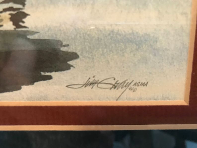 Artist Jim Gray Limited Edition Signed Art Print - Etsy Canada