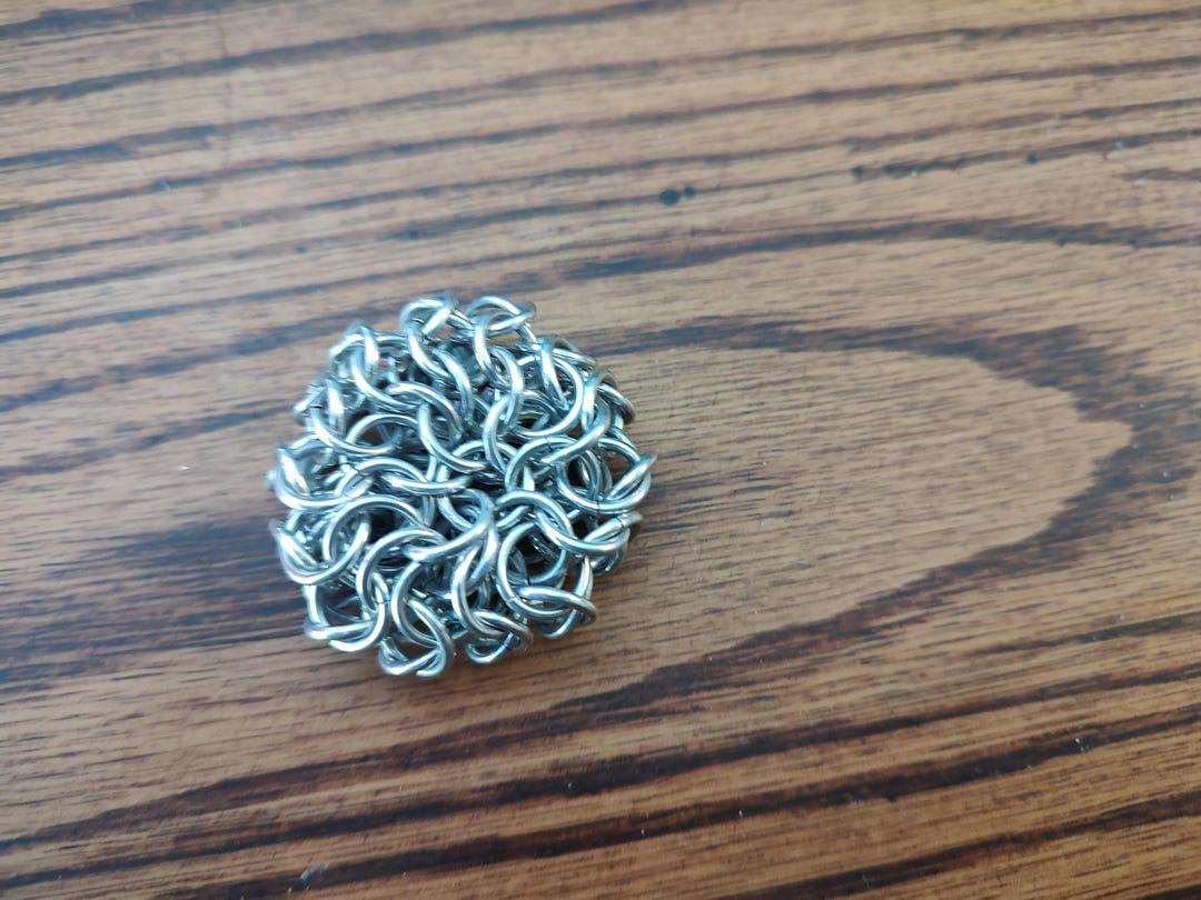 Aluminum Chainmail Ball - Etsy