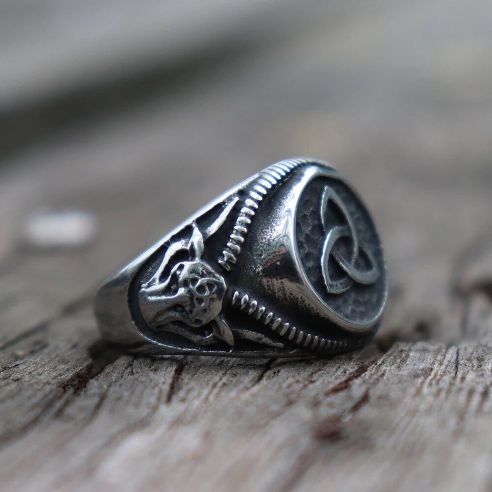 Viking Trinity Knot Triquetra Knot Celtic Knot Stainless Steel - Etsy UK