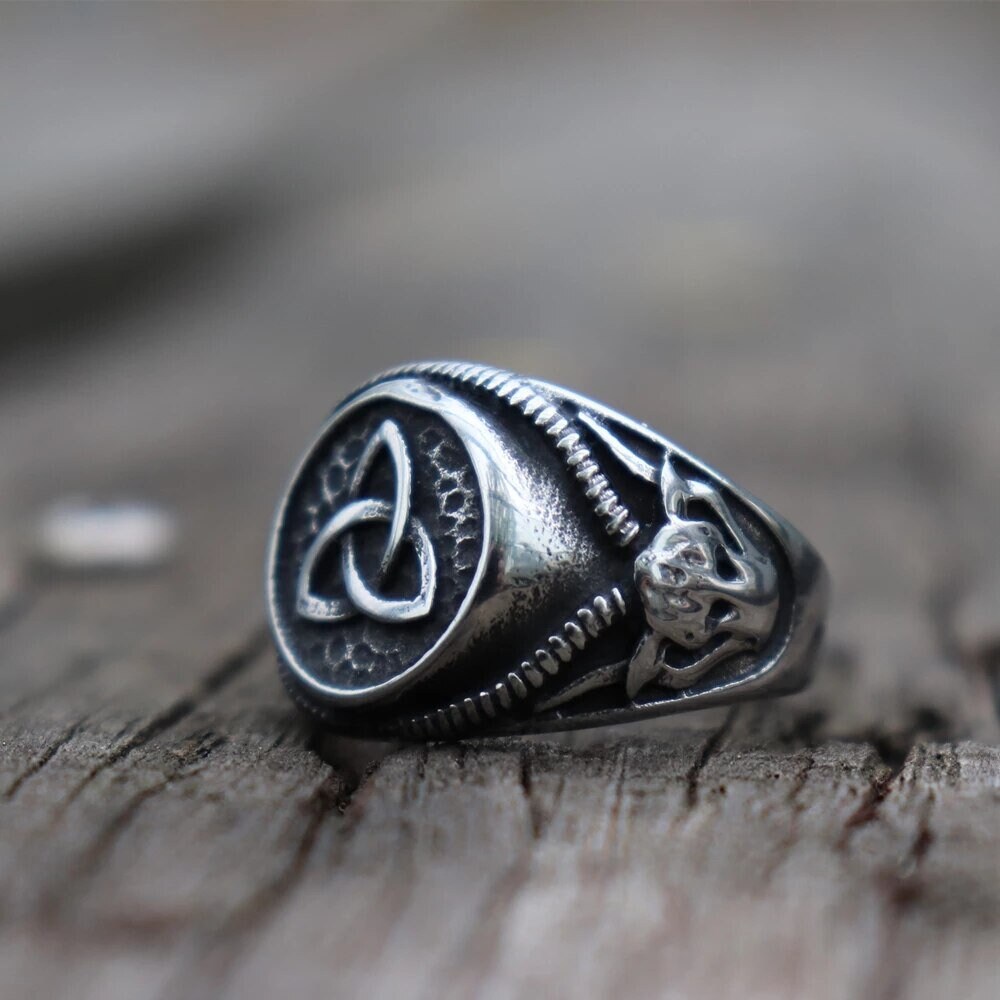Viking Trinity Knot Triquetra Knot Celtic Knot Stainless Steel - Etsy UK