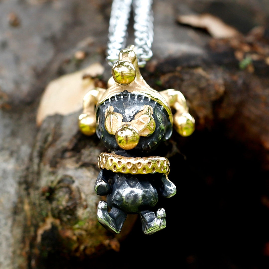 Voodoo Doll Gothic Punk Biker Rocker Emo Stainless Steel Pendant ...