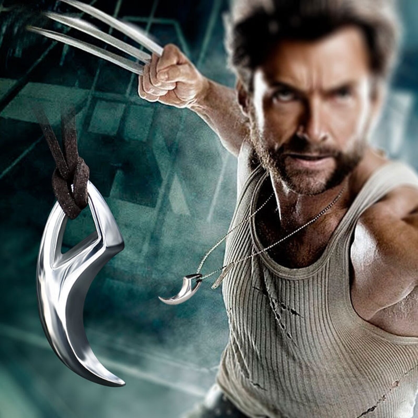 Wolf Claw Wolves Fang Pendant Necklace - Etsy UK