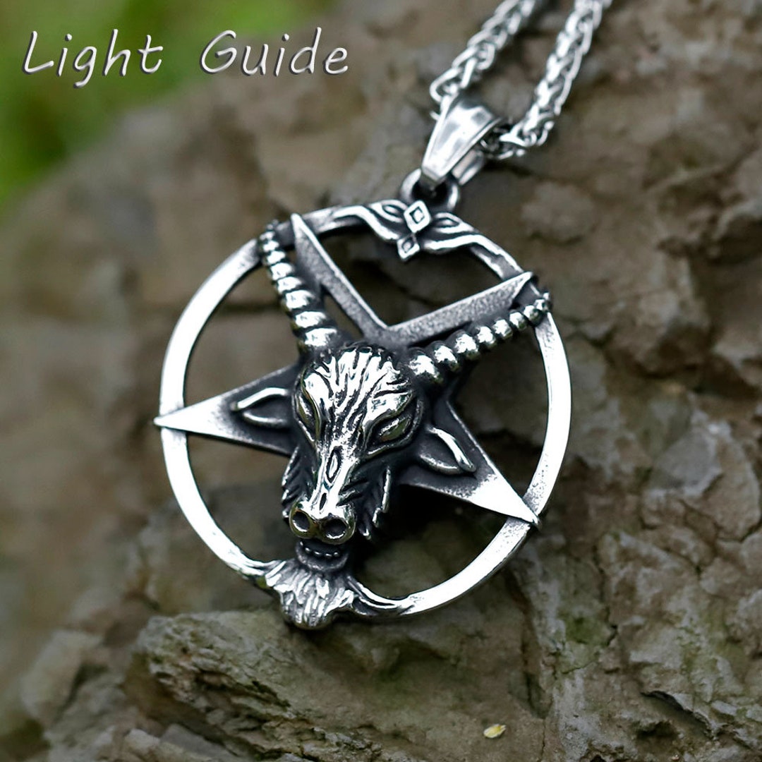 Sigil of Baphomet Pentagram Goats Head Devil Demon Satanic - Etsy Canada