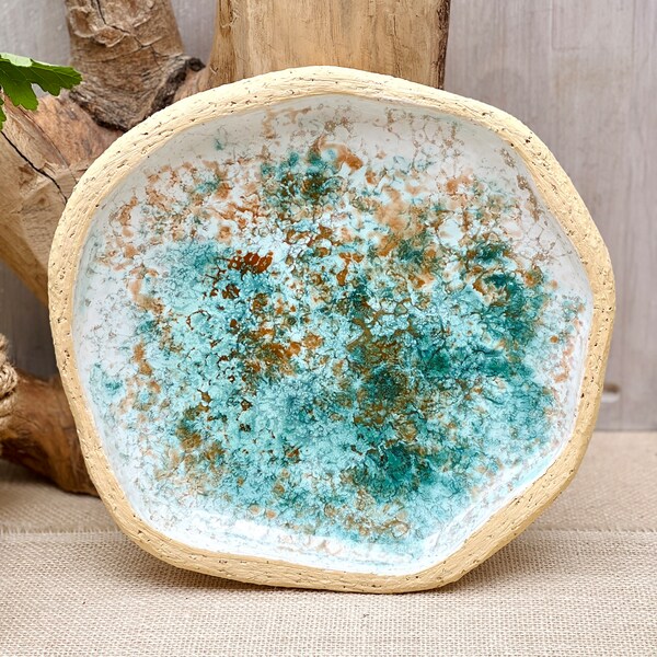 Turquoise and Rust - Etsy