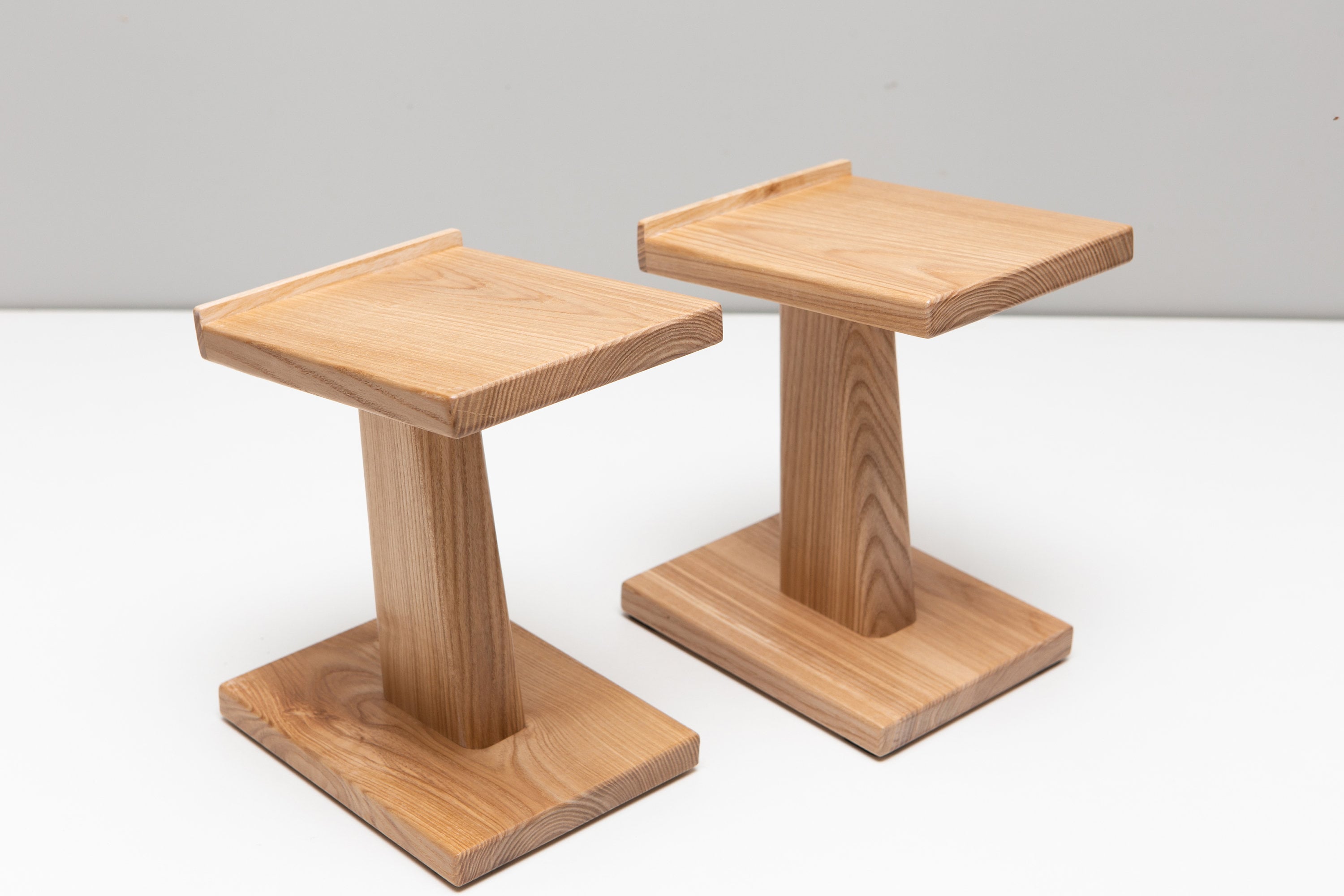Speaker Stands, Natural Wood With Vibration Isolation - Etsy