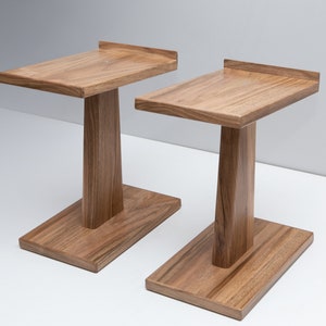 Speaker Stands: Enhance Your Sound System With Natural Walnut Wood ...