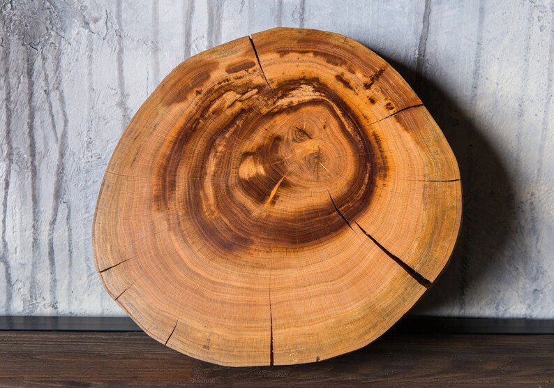 Apricot Cross Section Slab. Presentation Platter/food Photo Background ...