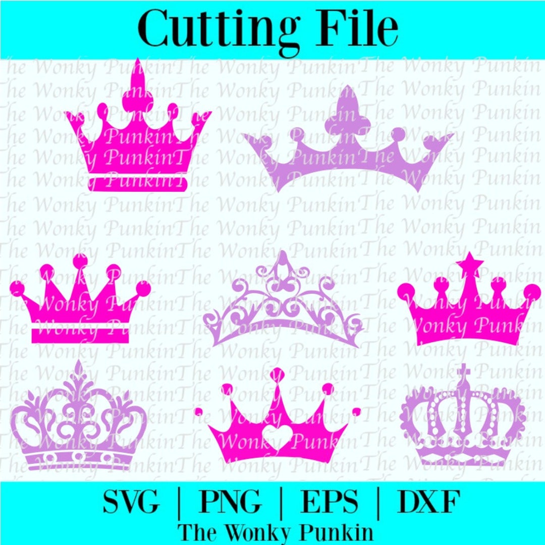Crown SVG Bundle Crowns Bundle Princess Crown SVG Queen Crown SVG Svg ...