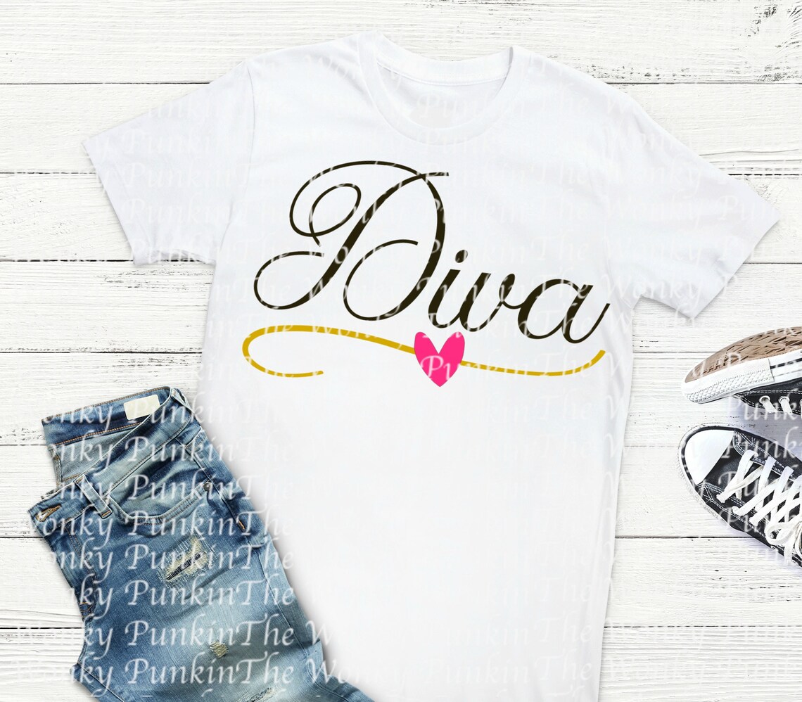 Diva Svg File Diva Svg Diva Cut File Svg Files Cricut Cut Files Diva ...
