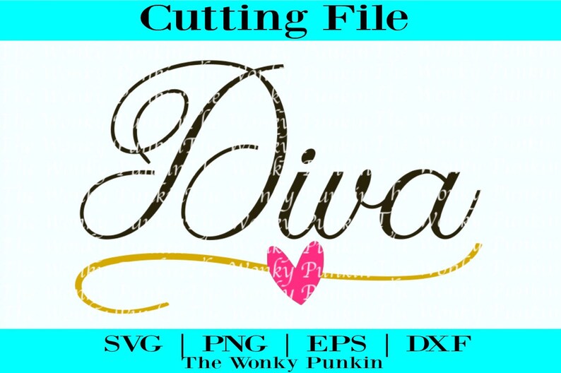Diva Svg File Diva Svg Diva Cut File Svg Files Cricut Cut Files Diva ...