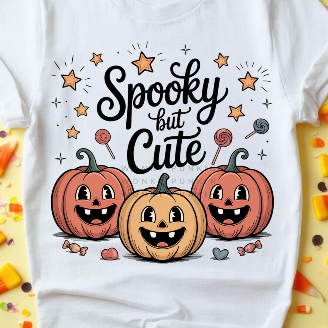 Spooky but Cute PNG | Vintage Cartoon Pumpkins | 1930s Style Halloween ...
