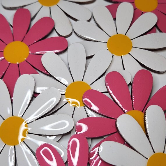 Daisy Magnets - Etsy