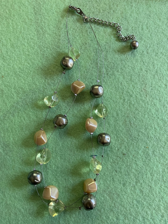 vintage 1990s floating bead - Gem