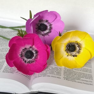 Paper Anemone | Home and Event Decoration - Etsy