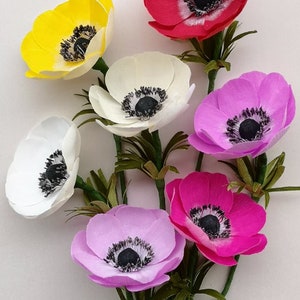 Paper Anemone | Home and Event Decoration - Etsy