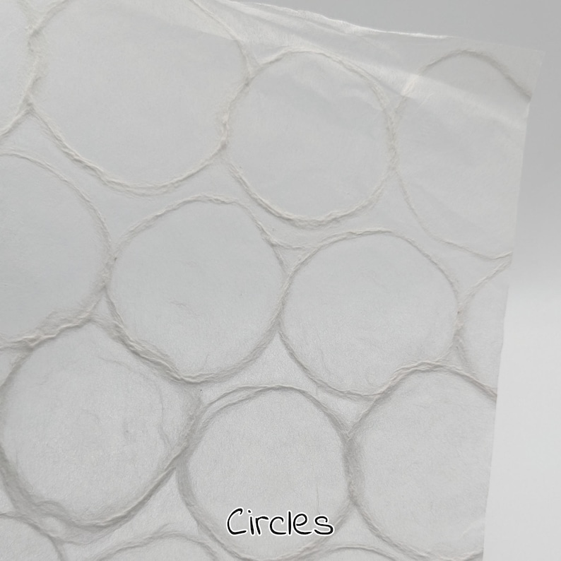 ULTRA THIN PAPER: Translucent Mulberry Paper With Textures, A4 / 8.2 ...