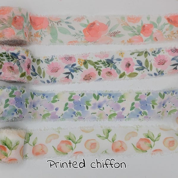 Flower Ribbon - Etsy