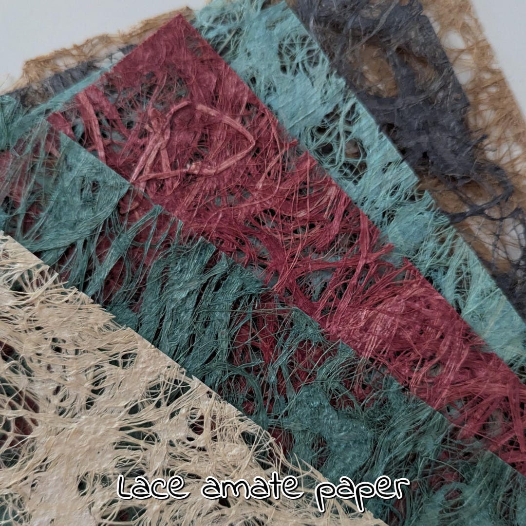 Mexican Amate Bark Paper: Handmade Textured Art Paper 29x19cm / 11.4 ...