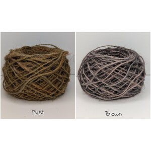 NETTLE YARN by the Meter, Vegan Friendly, Dyed, Ethically Made ...