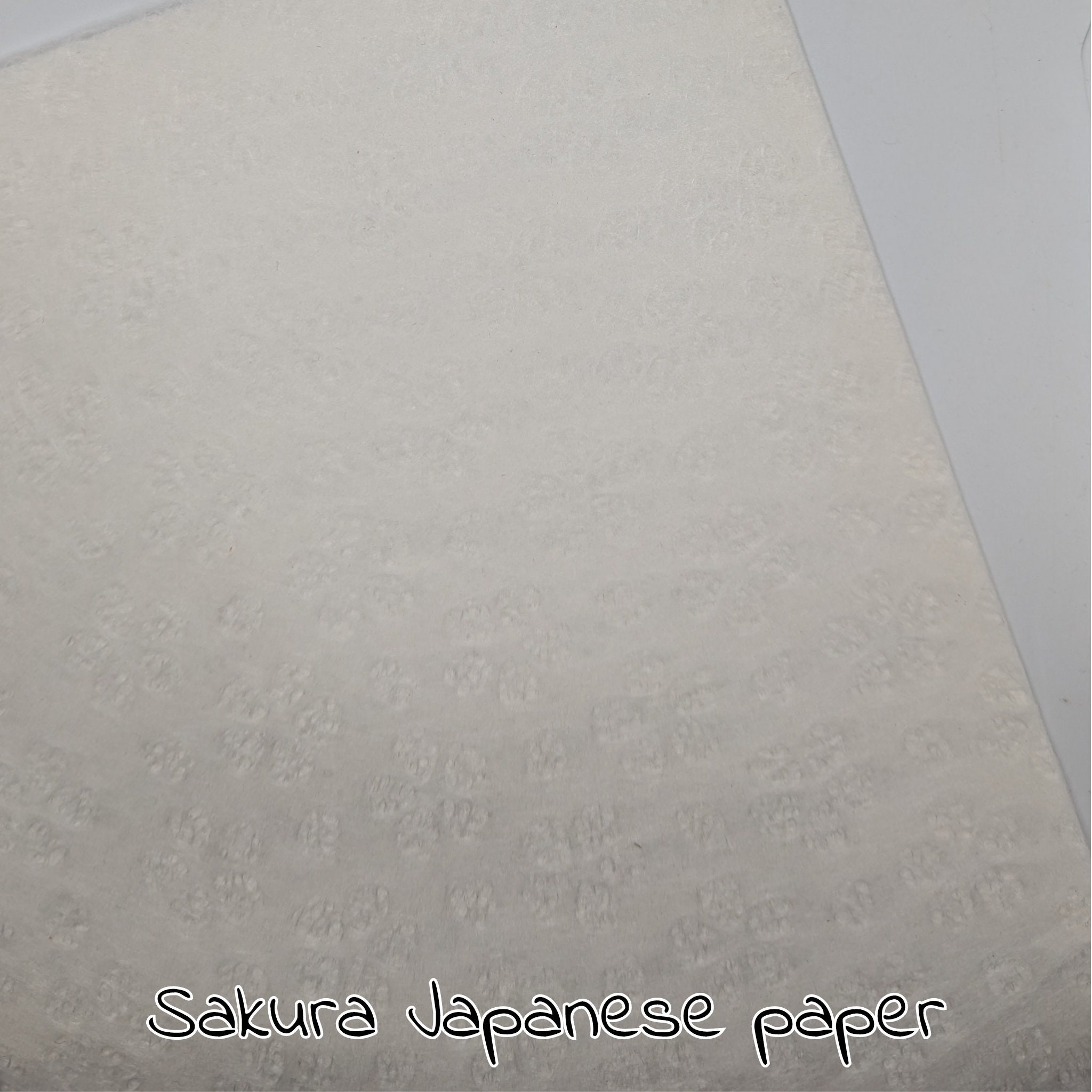 Japanese SAKURA PATTERN PAPER, 20gsm Rice Paper, Tissue Paper, Great ...