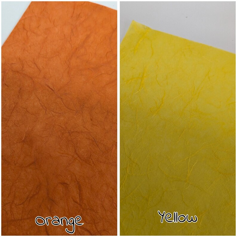 MULBERRY SILK PAPER; A4 Sheets for Scrap Booking and Journals - Etsy