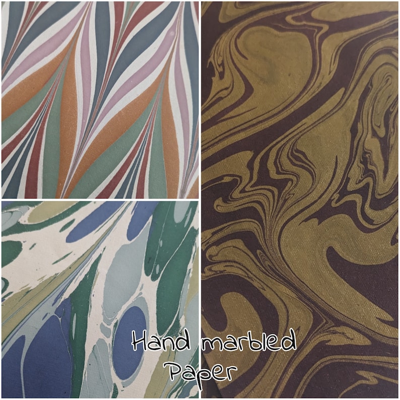 MARBLED PAPER: Artisan, 100gsm Paper A4 5/10 SHEETS - Etsy