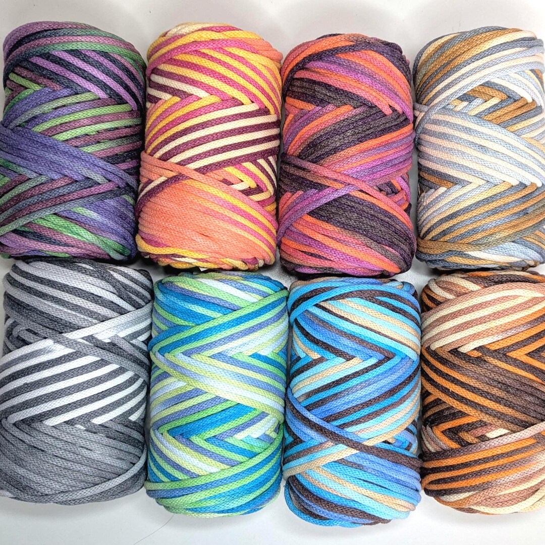 3mm Recycled Cotton BRAIDED STRING CORD. Pictures Are for Color ...