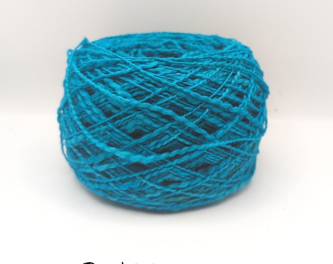 Recycled Linen Yarn: Hand Spun, Coarse Texture (5 Meter) - Etsy